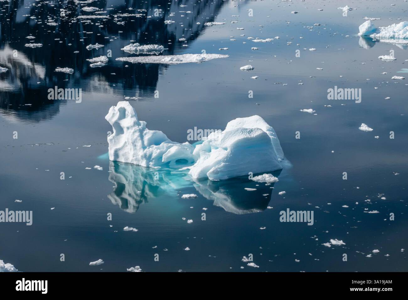 small iceberg in the Antarctis Stock Photo - Alamy