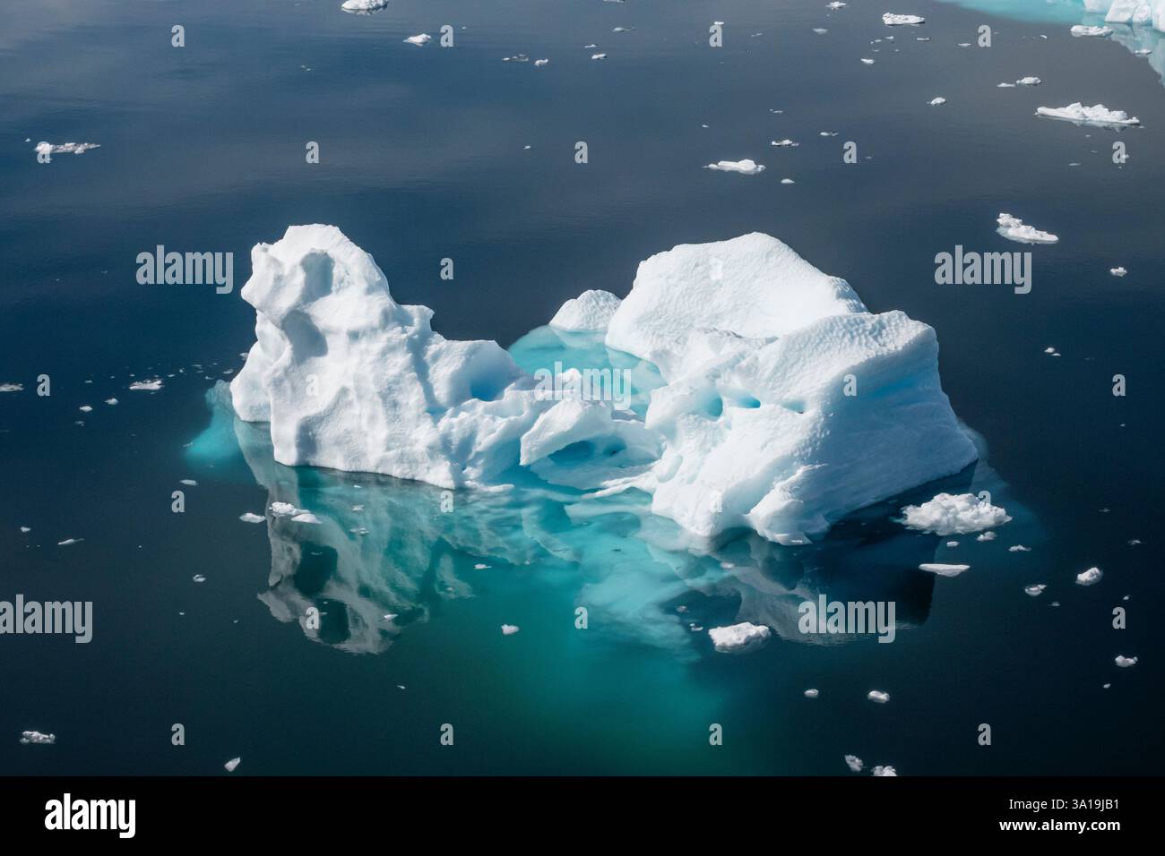 small iceberg in the Antarctis Stock Photo - Alamy
