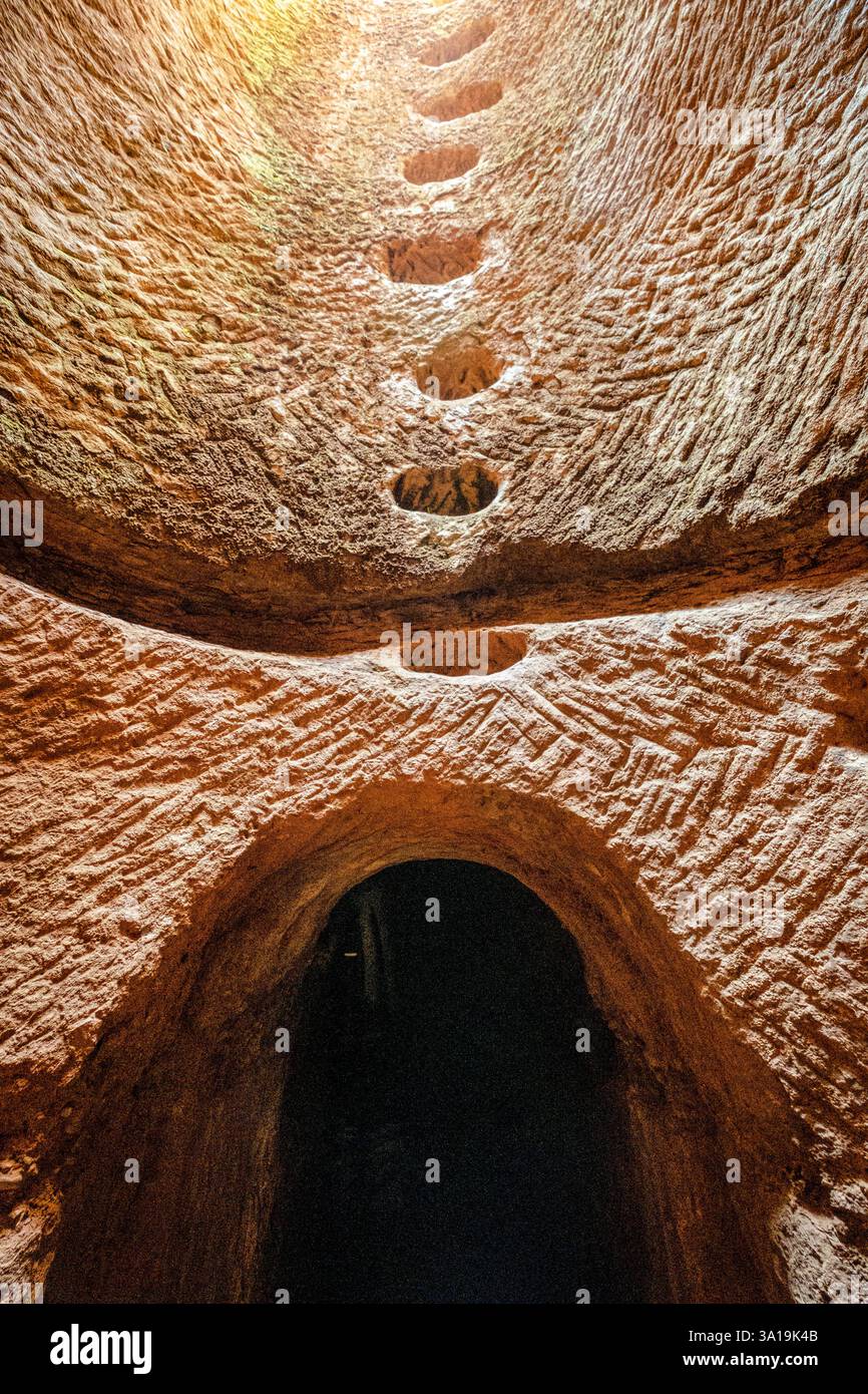 Roman water supply hydraulic system, Tiermes aqueduct, Tiermes ...