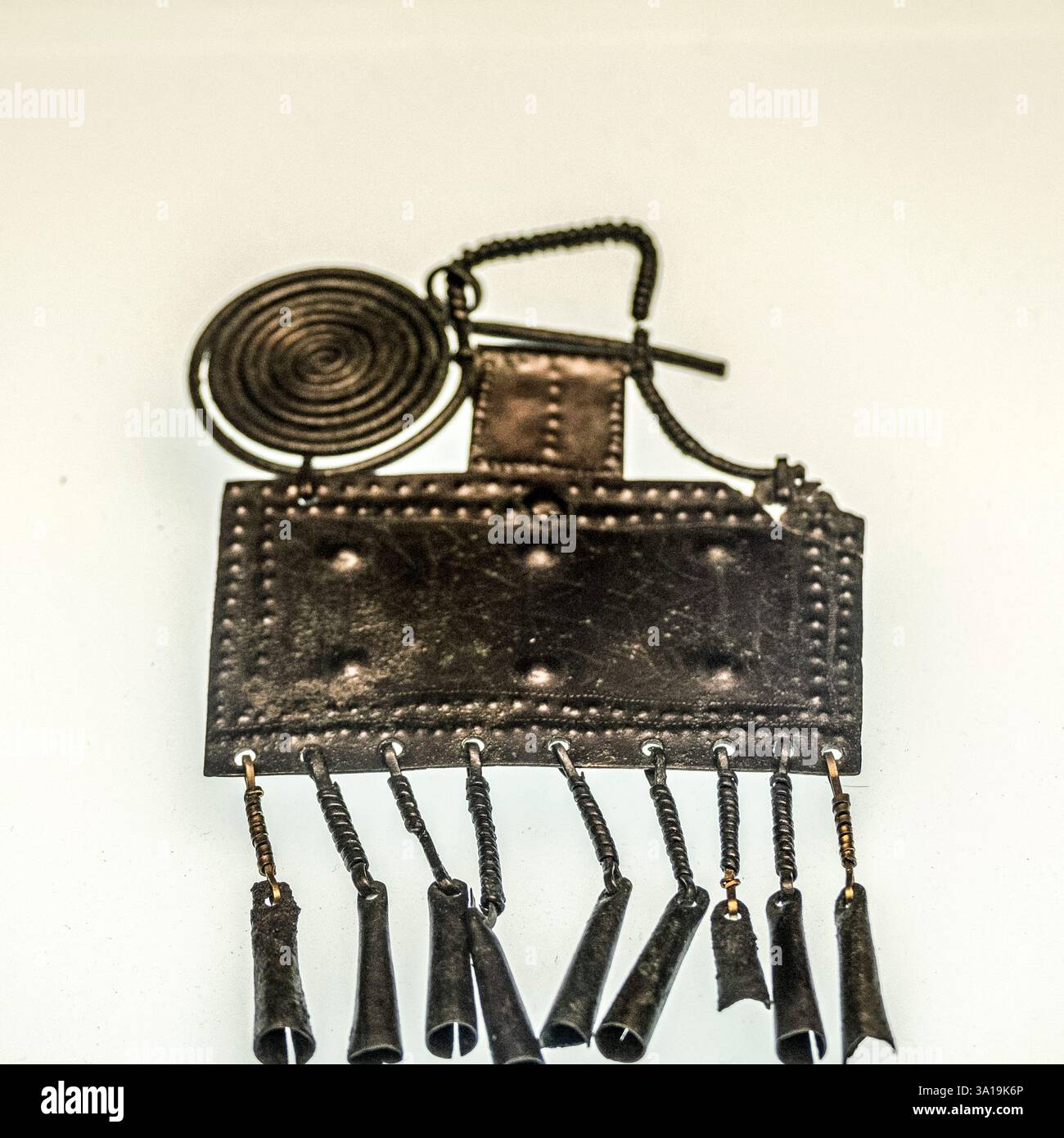 Decorated pectoral plaque, Carratiermes Necropolis, 4th century BC ...