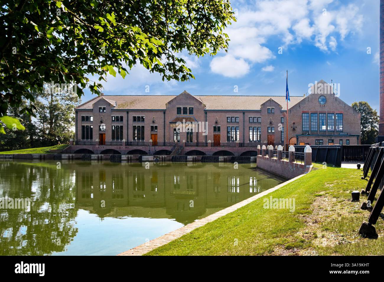 Lemmer, Netherlands, 7.9.2024- IR.D.F.Wouda-Gemaal is the largest still ...