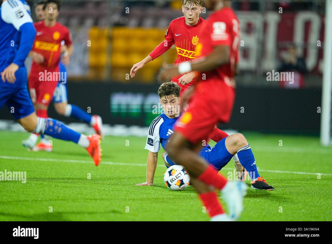 Farum, Denmark. 07th Mar, 2025. Superligakampen mellem FC Nordsjaelland ...
