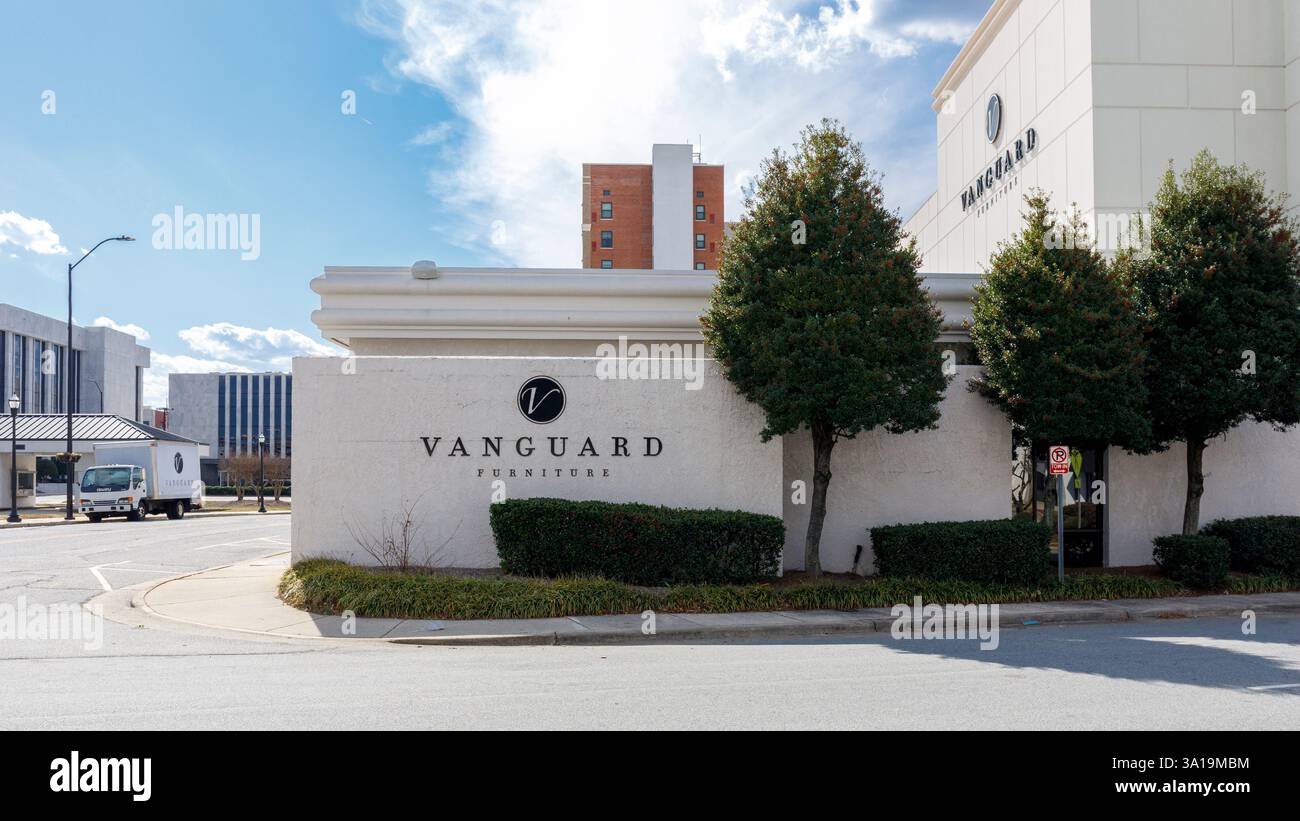 High Point, North Carolina-3 March 25: Vanguard Furniture, market ...