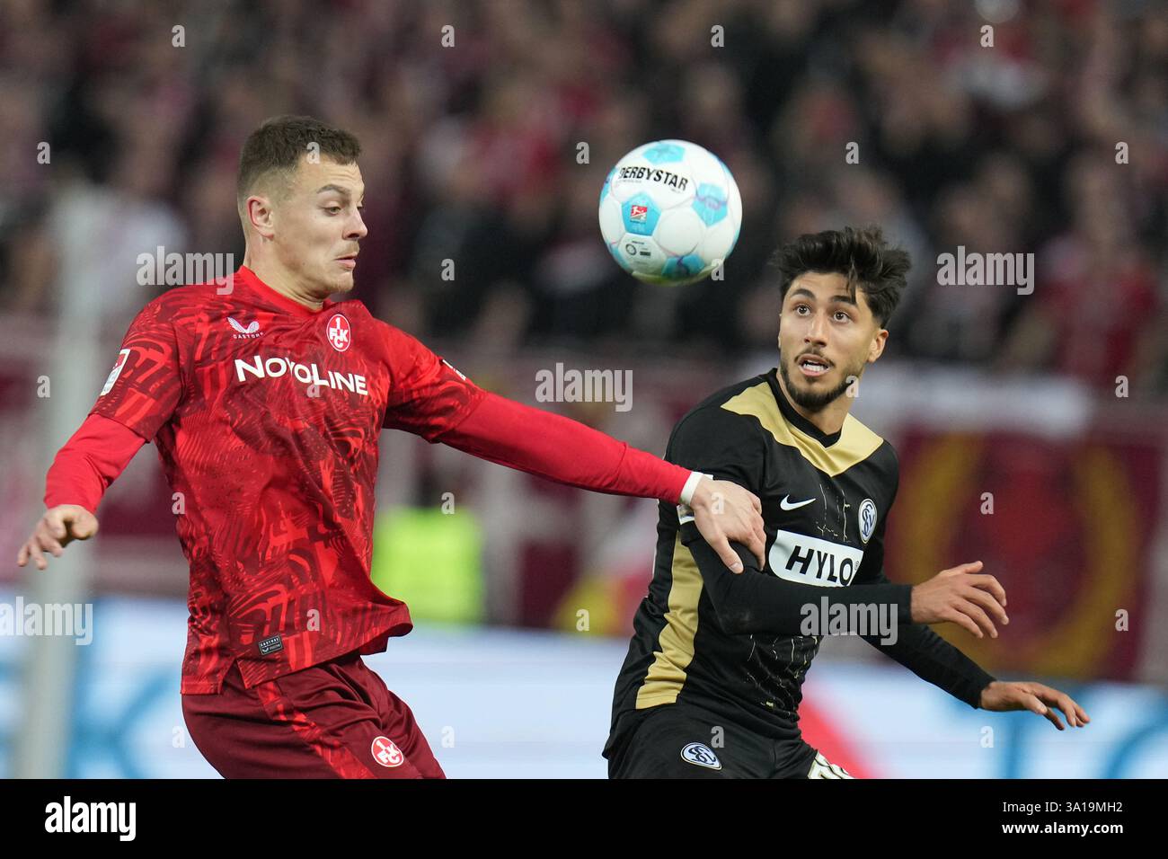 Kaiserslautern, Germany. 07th Mar, 2025. Soccer: Bundesliga 2, 1. FC ...
