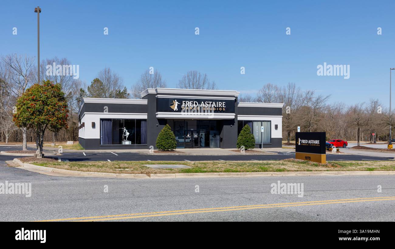 High Point, North Carolina-3 March 25: A Fred Astaire Dance Studio ...