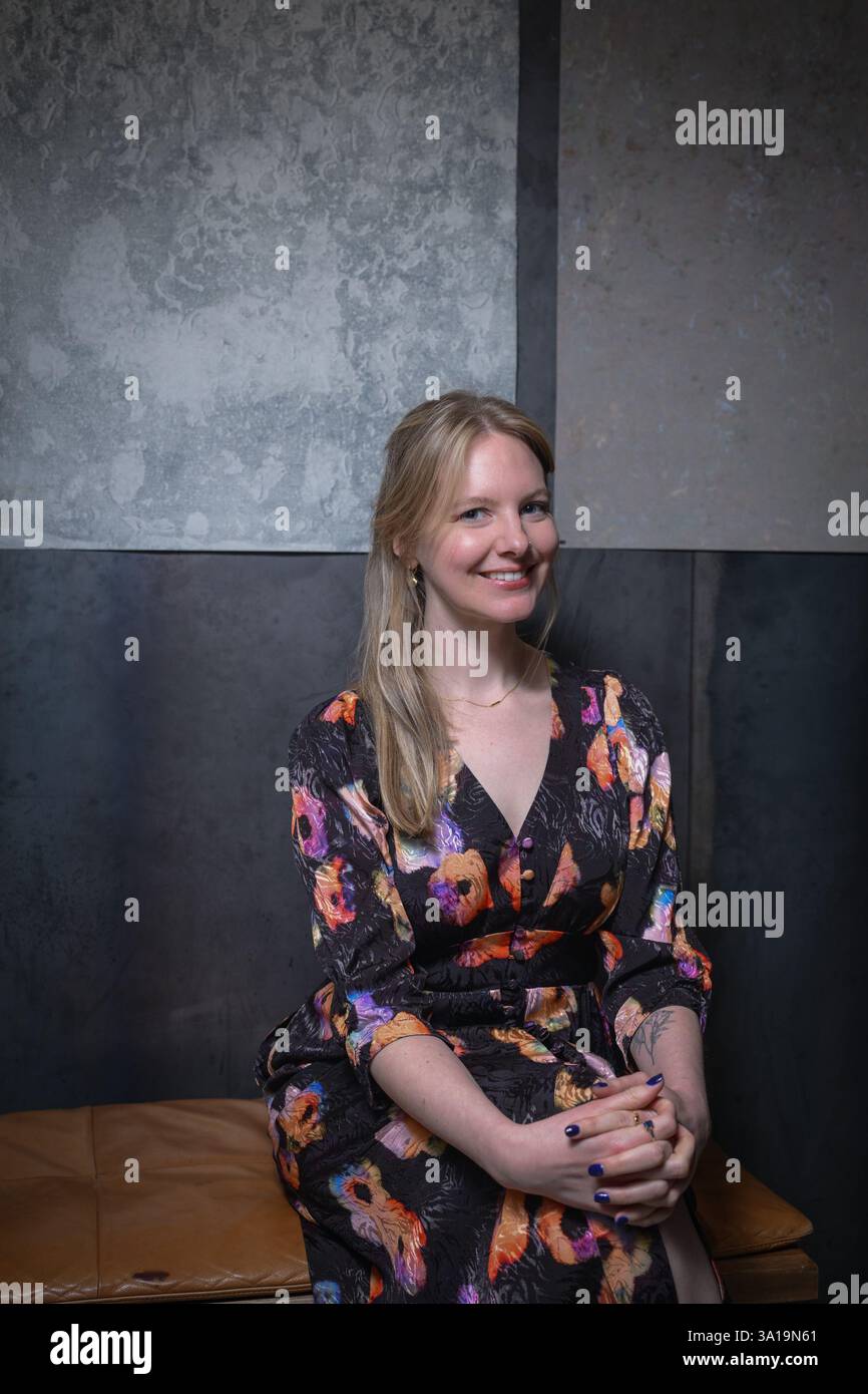 Zagreb, Hrvatska. 07th Mar, 2025. Writer Emilia Hart promoted her new ...
