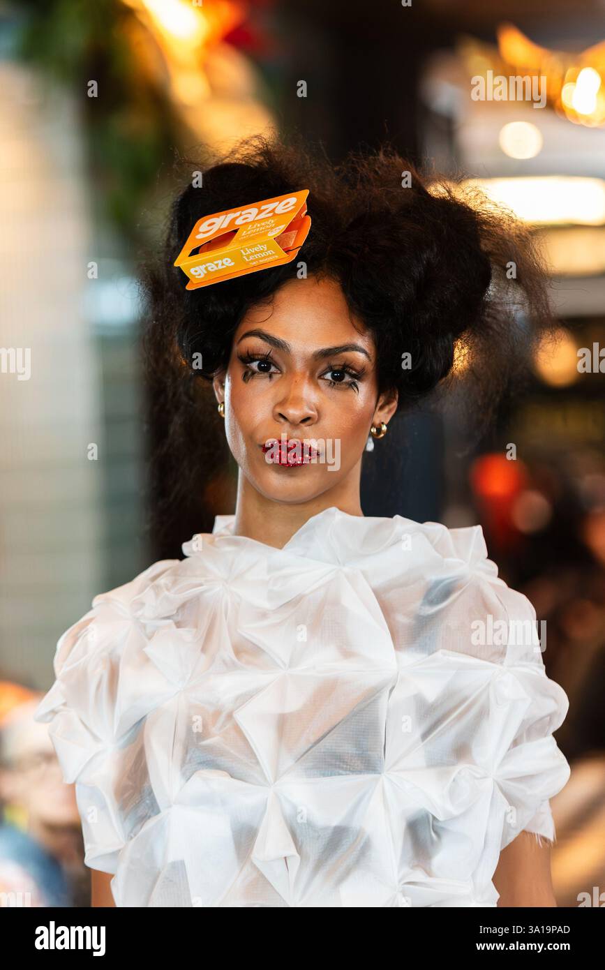 Sustainable fashion designers Vin + Omi showcased their latest designs ...