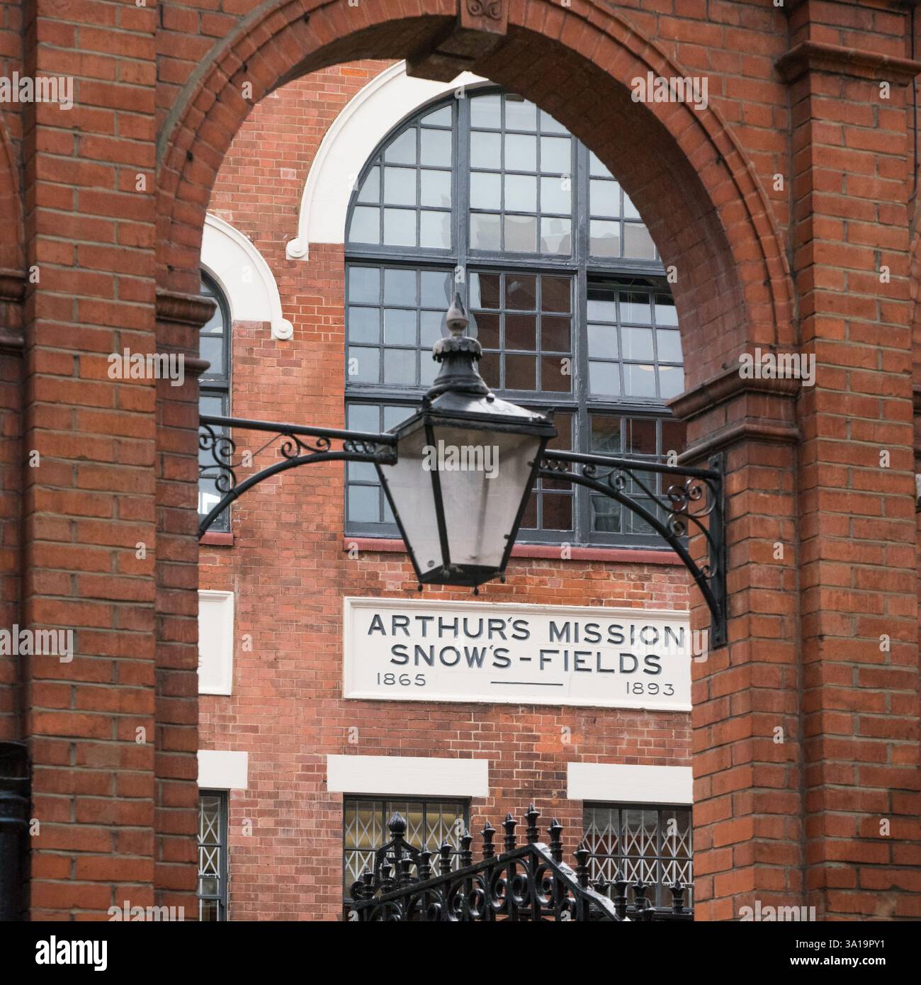 Arthur's Mission Snow's Fields, London, England. 1865-1893. Brick ...