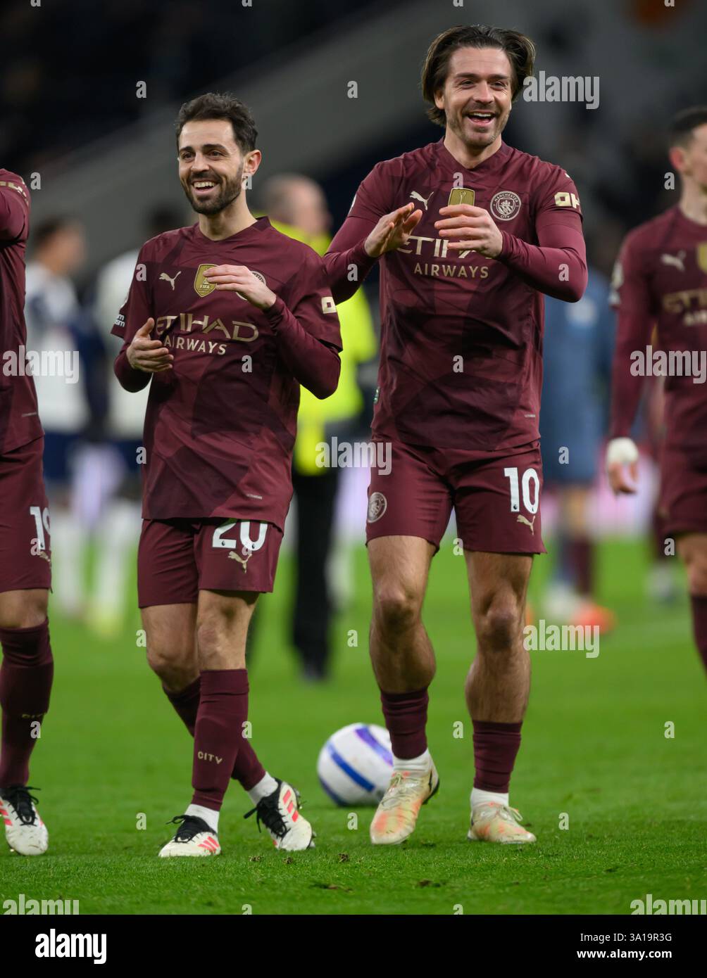 London, UK. 26th Feb, 2025. Tottenham Hotspur v Manchester City ...