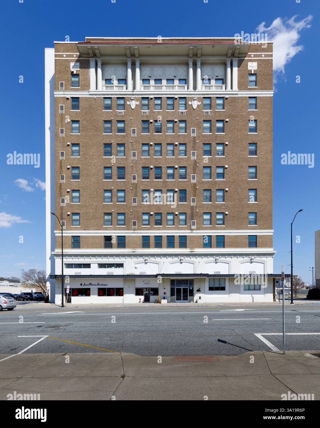 High Point, North Carolina-3 March 25: Historic building at 400 N. Main ...