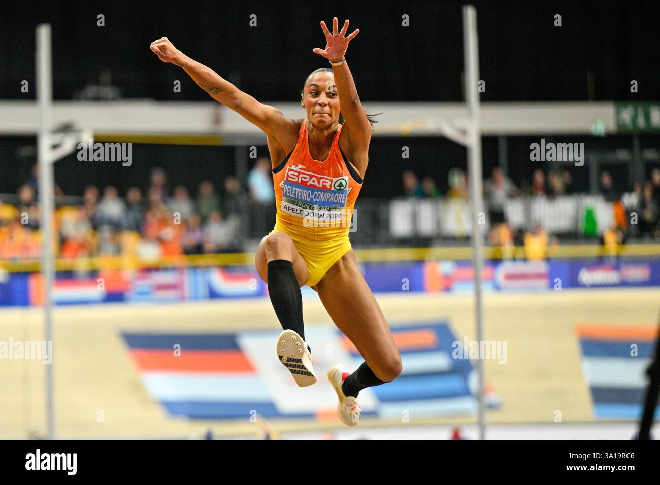 APELDOORN, NETHERLANDS - MARCH 7: Ana Peleteiro-Compaore of Spain ...