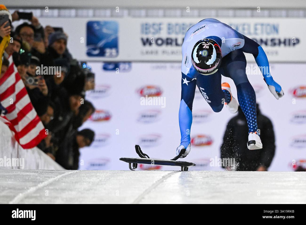 LAKE PLACID, NY, UNITED STATES - MARCH 07: Austin Florian (USA ...
