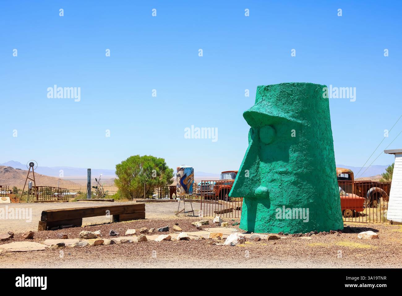 Antares, United States - July 2,2024: Giganticus Headicus , a giant ...