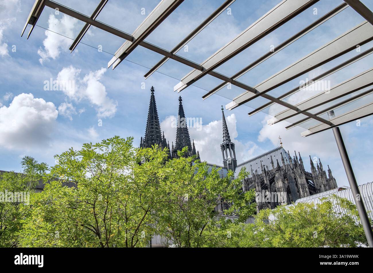 Residential area of Cologne's old town Stock Photo - Alamy