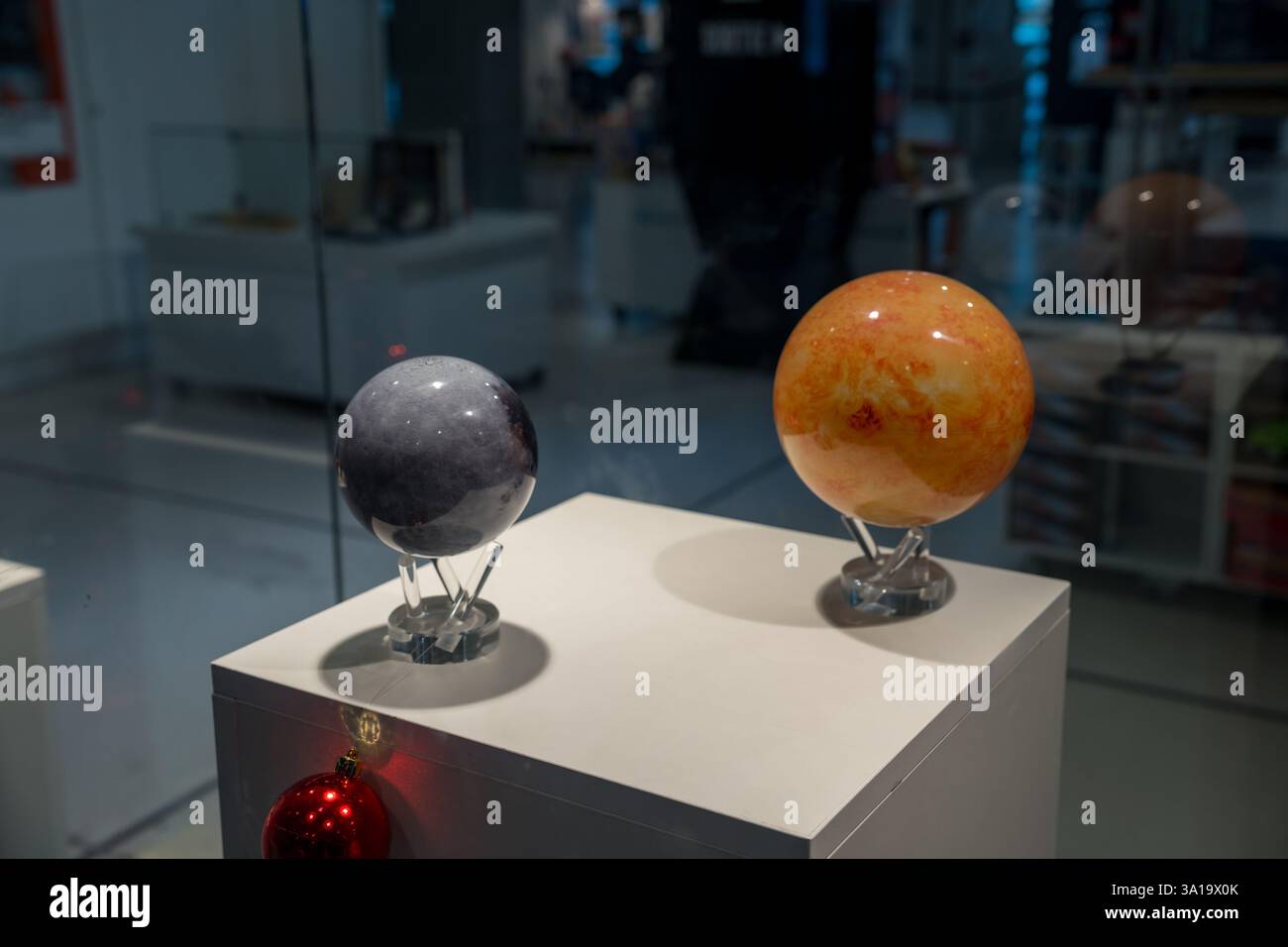 Two striking celestial models showcasing the beauty of our solar system ...