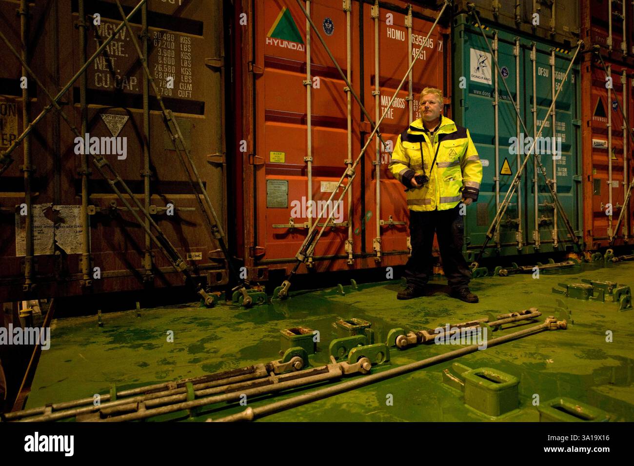 Deck- & Load Master on Deck. A Deck- and Load Master on Deck on MS ...