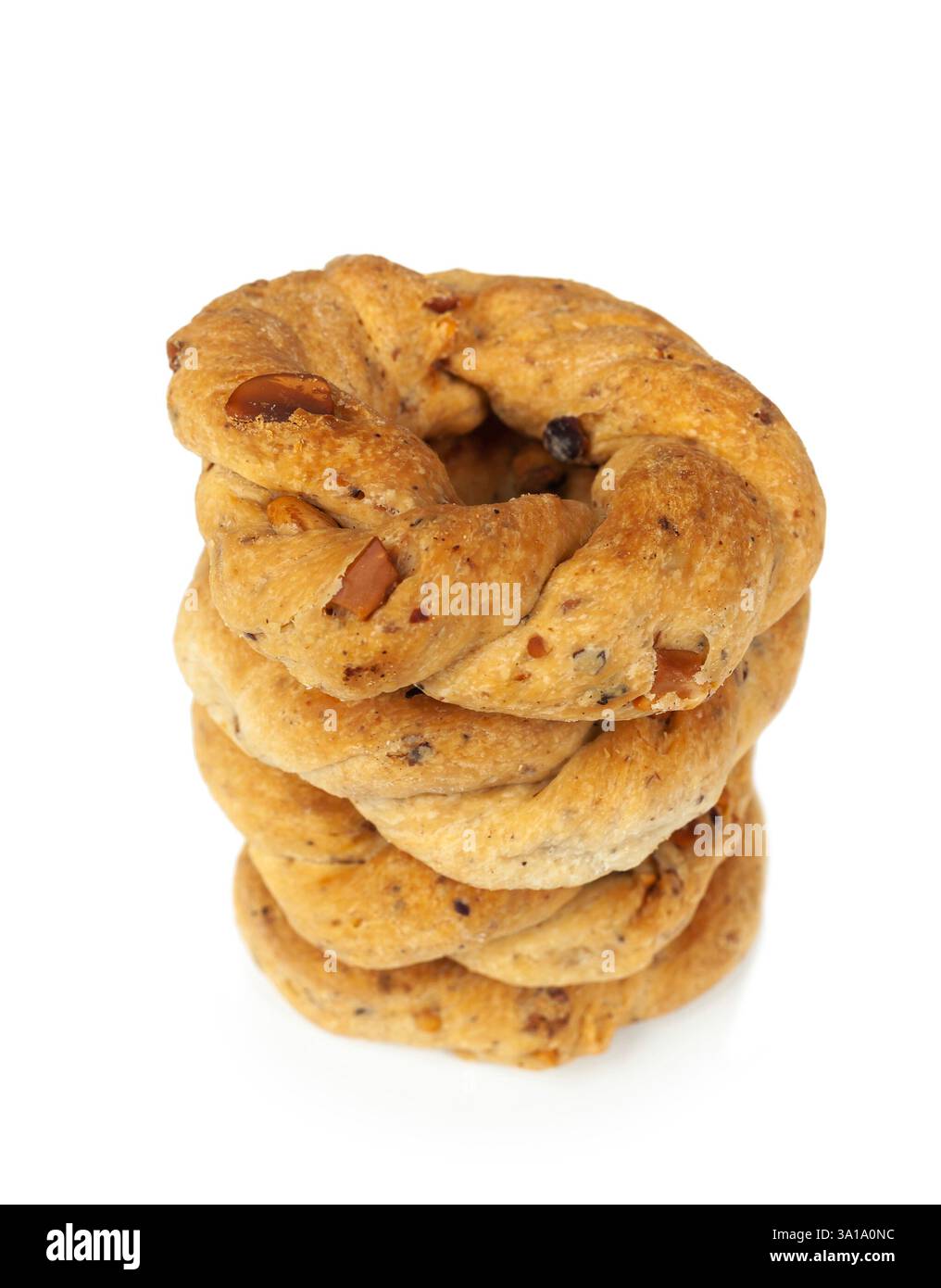 Neapolitan cookies called Taralli. They are made in Naples with pig ...