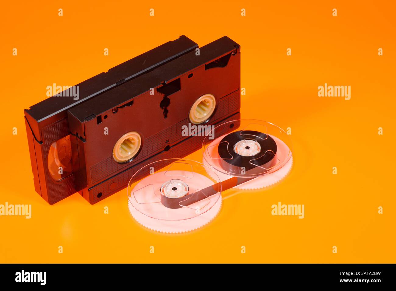VHS video tape cassettes Stock Photo - Alamy