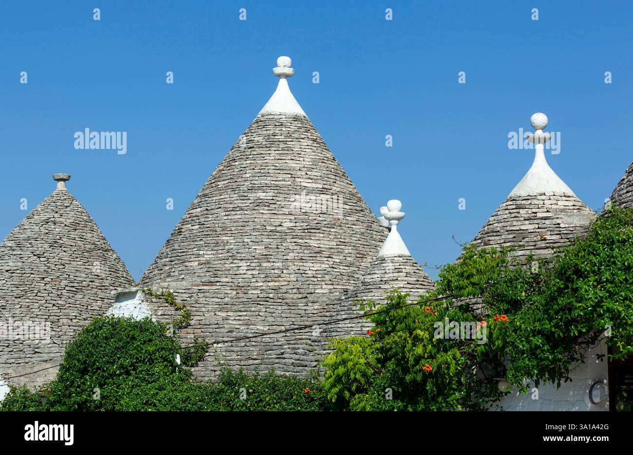 Stone houses against blue hi-res stock photography and images - Alamy