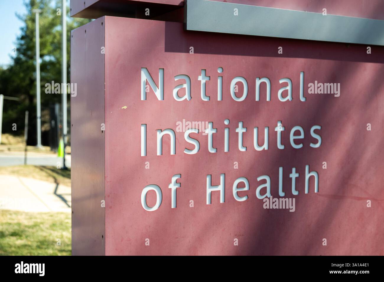 The National Institutes of Health (NIH) Building in Bethesda, MD on ...