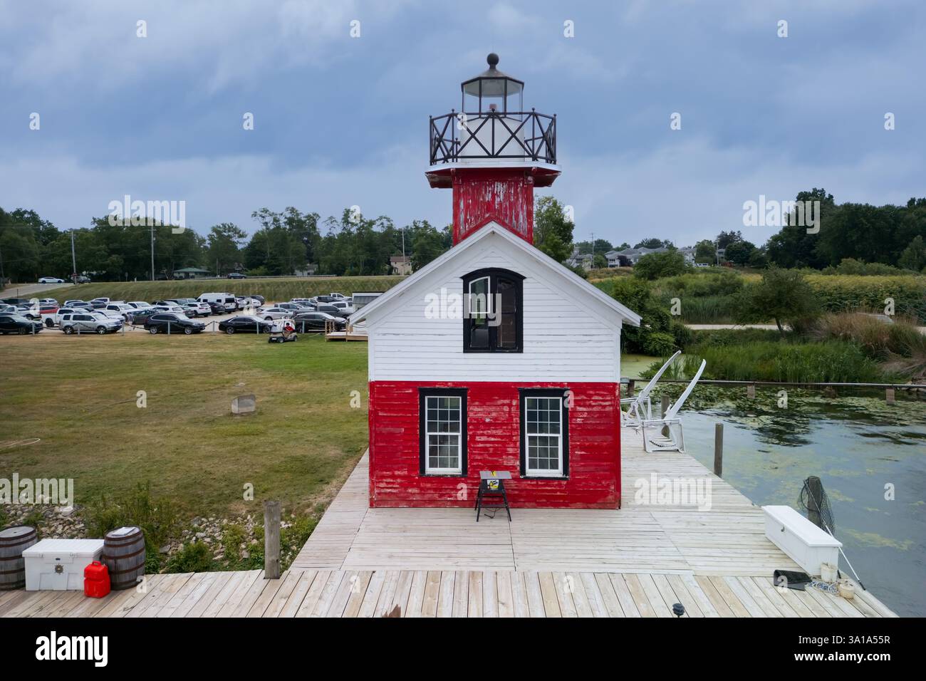 SAGATUCK DOUGLAS, MI -21, JUNE 2024: Scenic landscape of Saugatuck ...