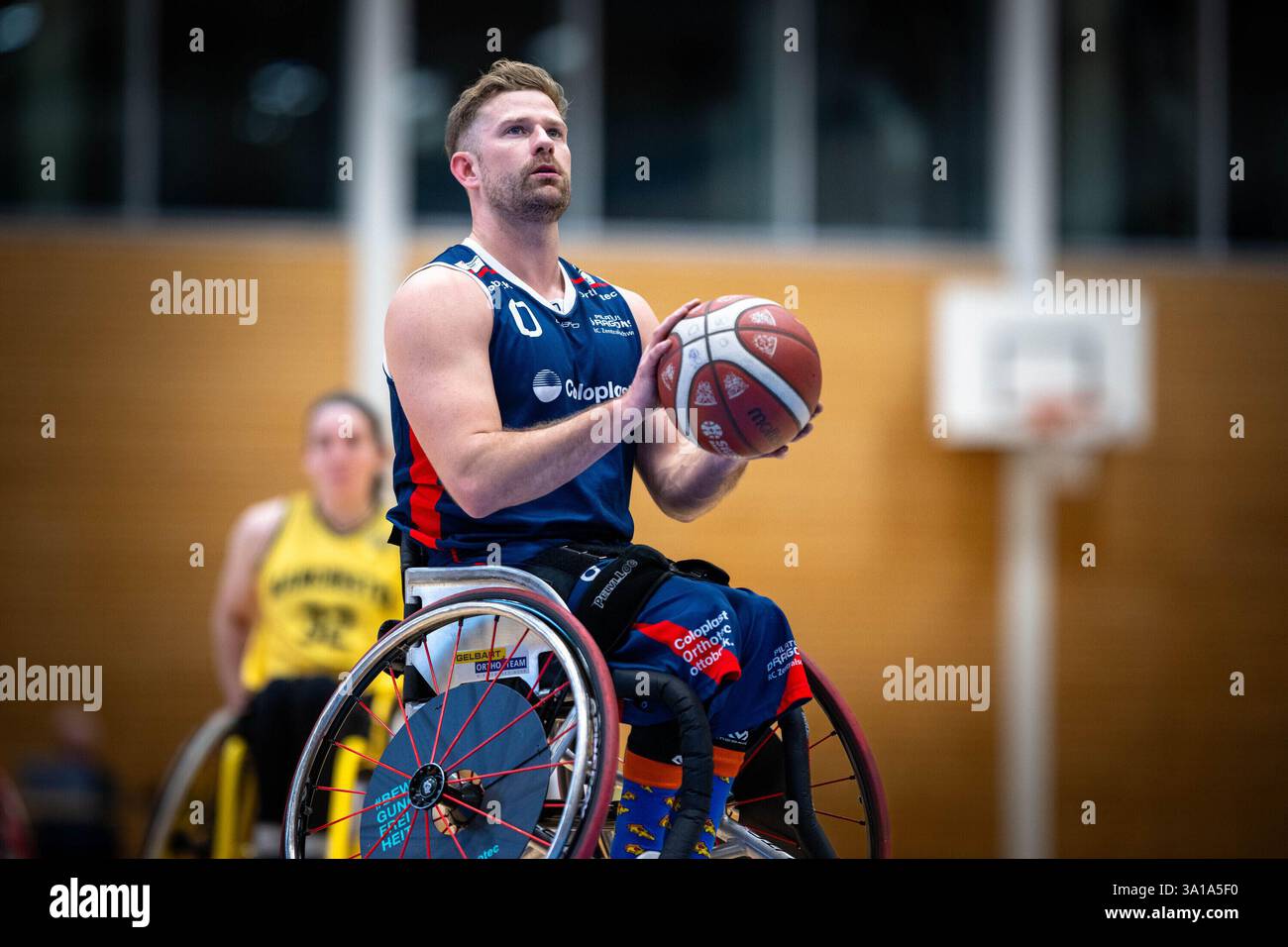 Maurice Amacher (Pilatus Dragons RCZS #0) am IWBF EuroCup 2 Group Stage ...