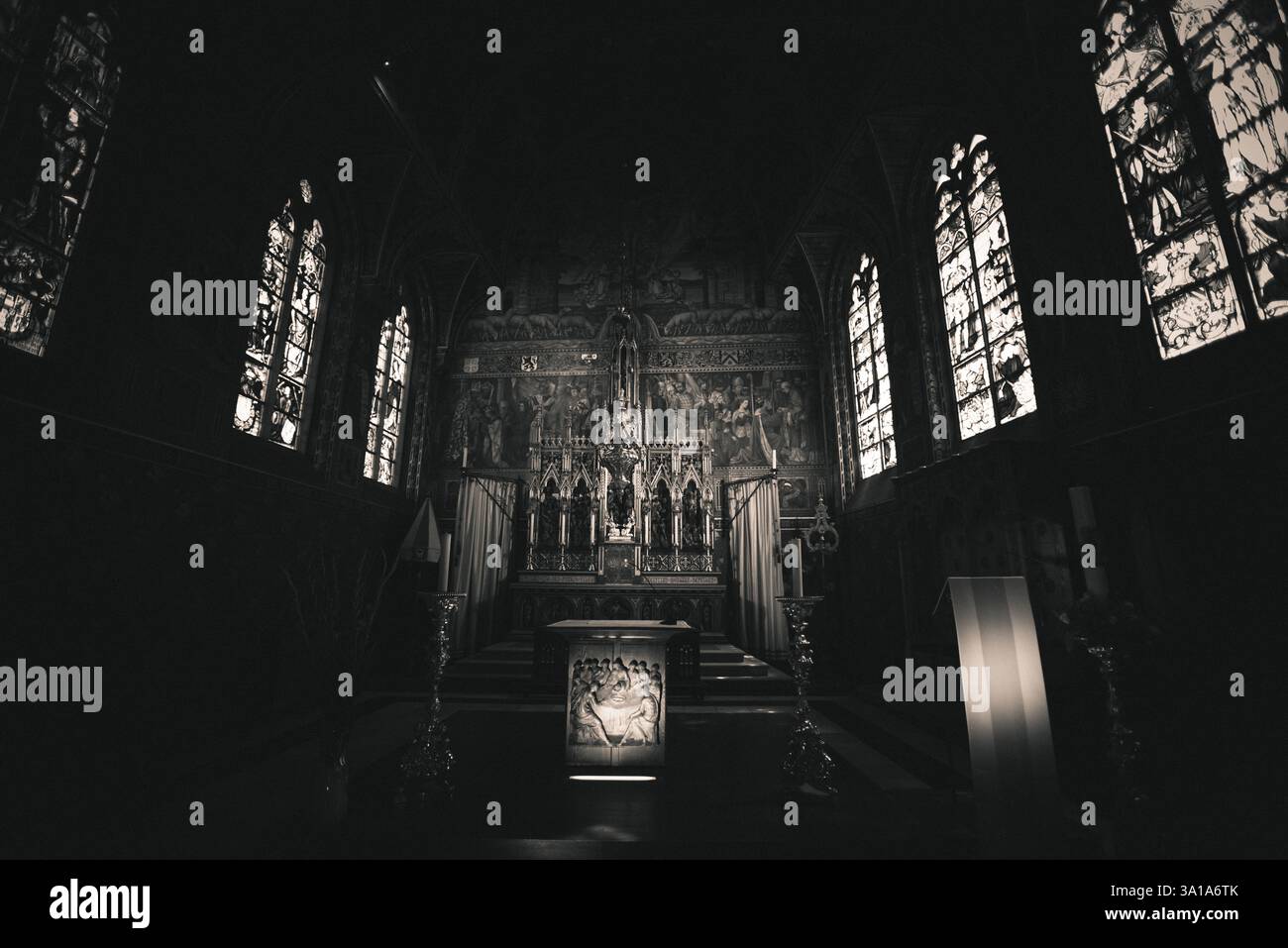 The Main Altar of the Basilica of the Holy Blood Upper Chapel in ...