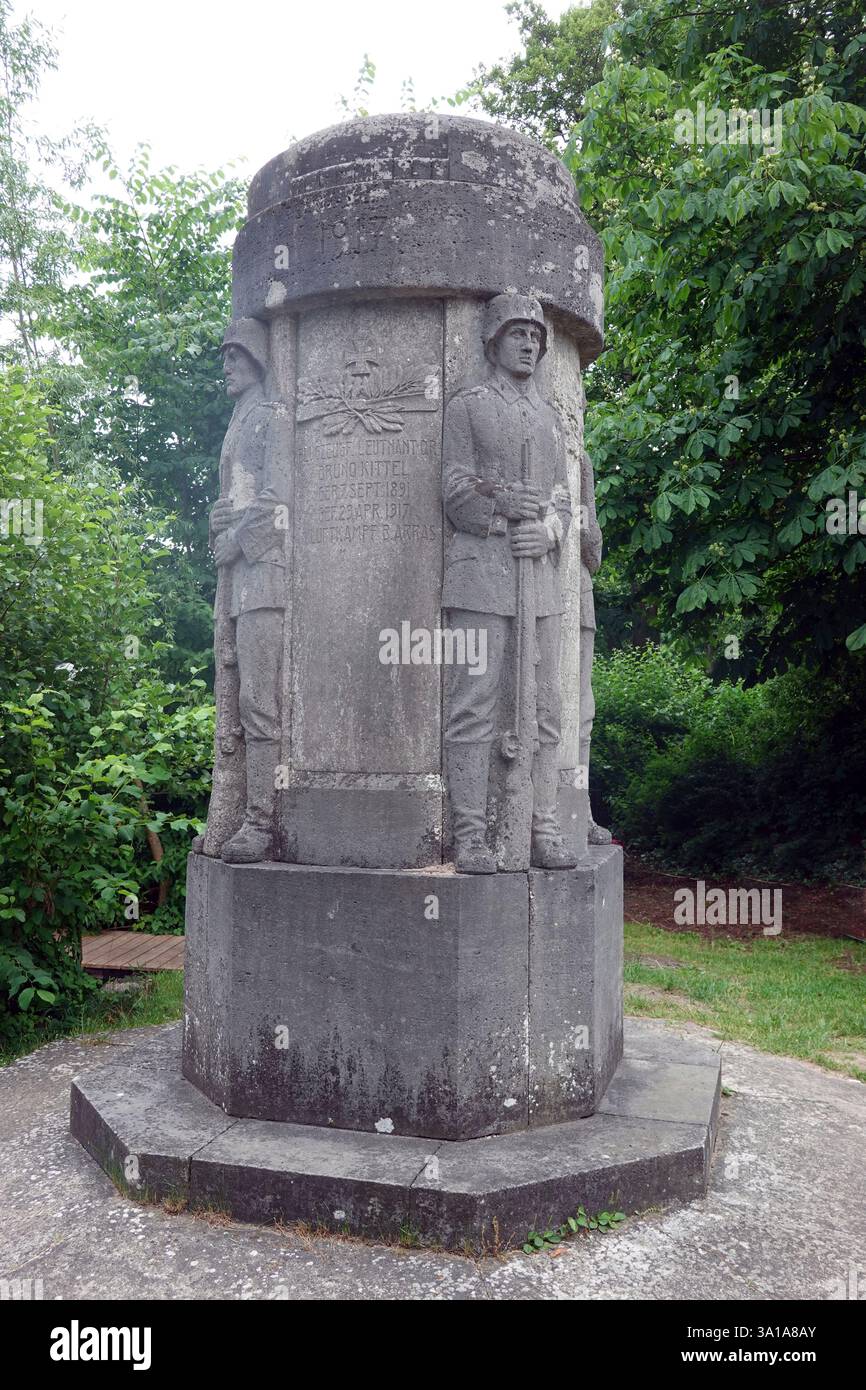 Memorial to the Fallen of the First World War Warenthin, Brandenburg ...