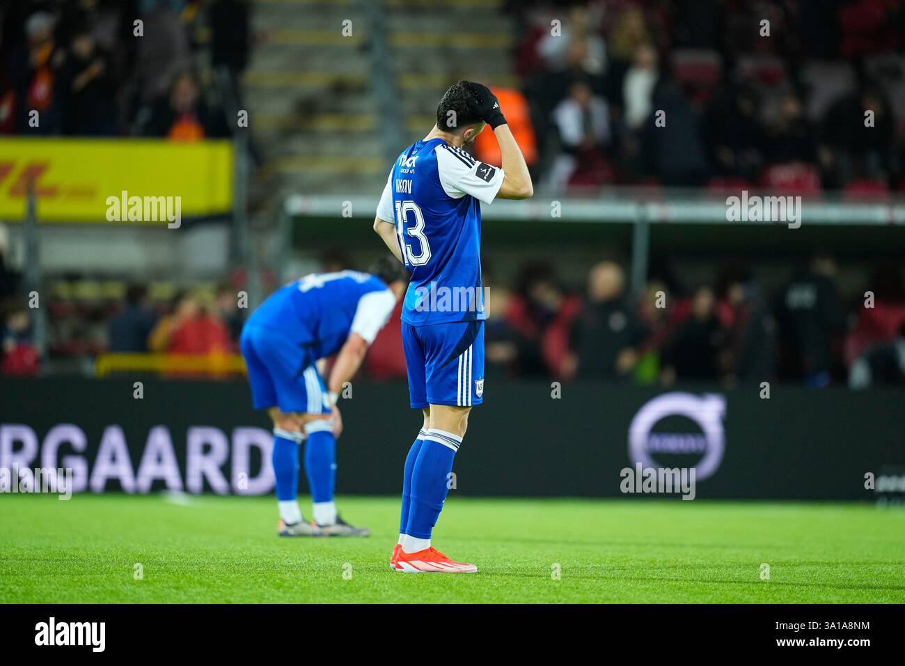 Farum, Denmark. 07th Mar, 2025. Superligakampen mellem FC Nordsjaelland ...