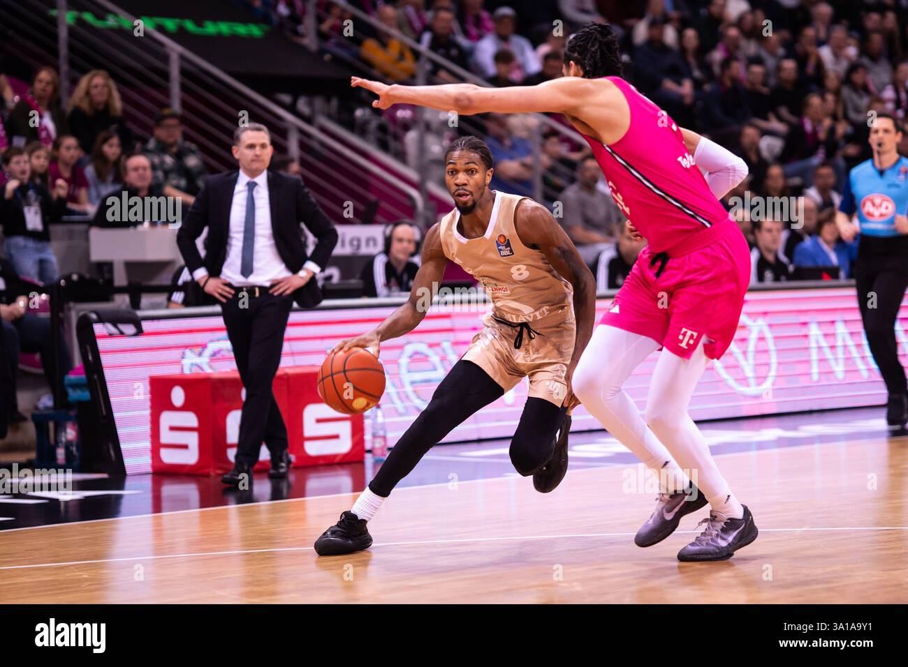 07.03.2025, Telekom Dome, Bonn, GER, BBL Telekom Baskets Bonn vs Rasta ...