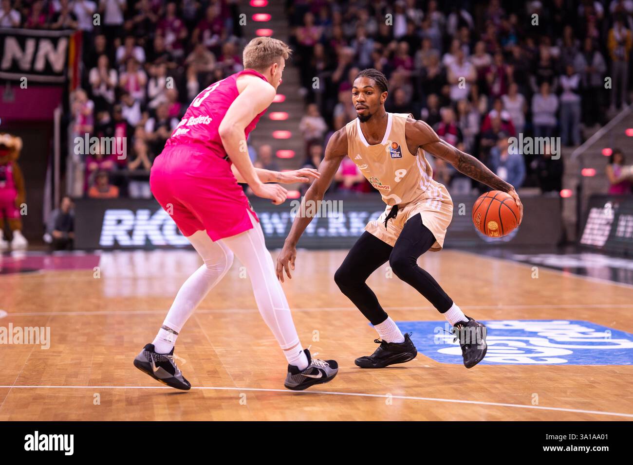 07.03.2025, Telekom Dome, Bonn, GER, BBL Telekom Baskets Bonn vs Rasta ...