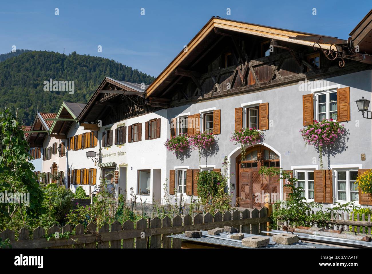 Germany, Bavaria, Upper Bavaria, Werdenfelser Land, Mittenwald, Im ...