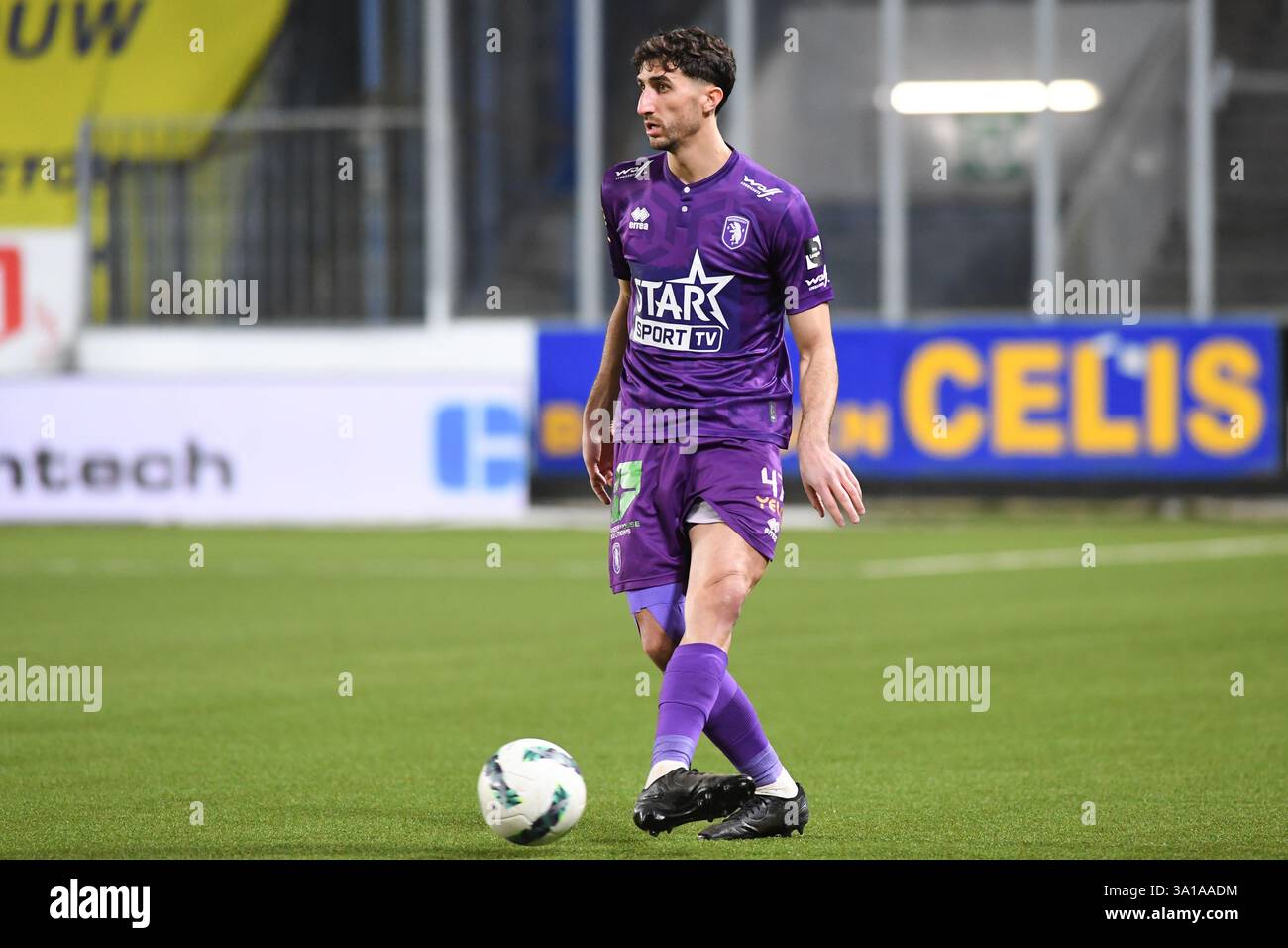 Sint Truiden, Belgium. 07th Mar, 2025. Beerschot's Welat Cagro pictured ...