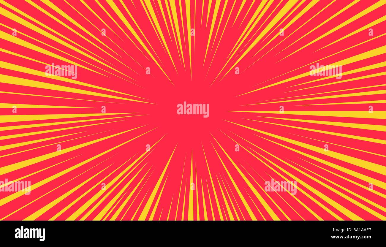 Superhero speed effect with glowing motion streaks. Comic style ...