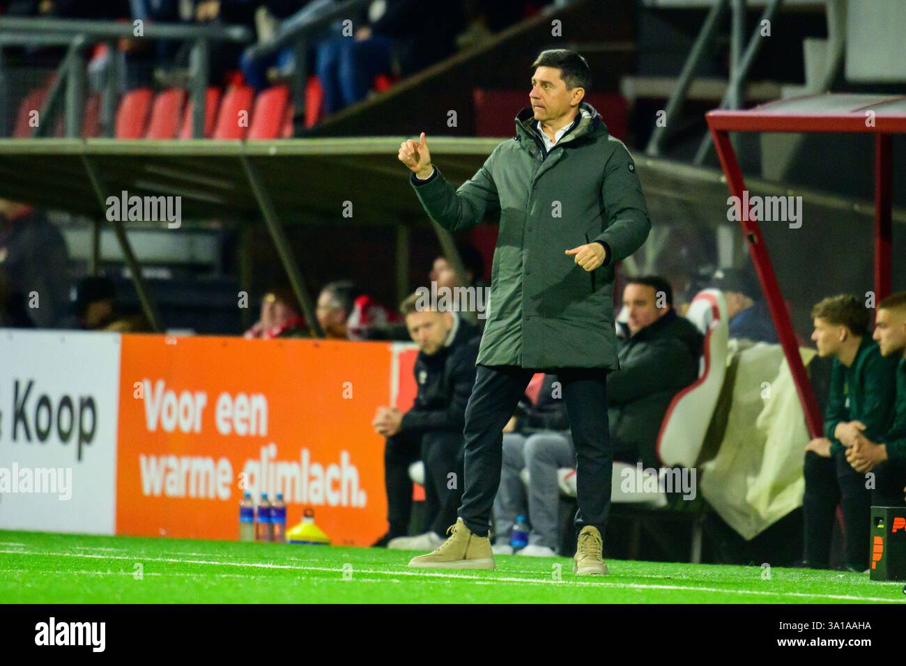 Emmen, Netherlands. 07th Mar, 2025. EMMEN, Stadium Oude Meerdijk, 07-03-2025, season 2024/2025 ...