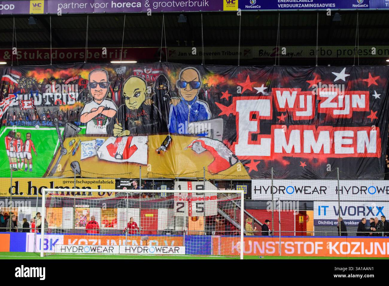 Emmen, Netherlands. 07th Mar, 2025. EMMEN, Stadium Oude Meerdijk, 07-03-2025, season 2024/2025 ...