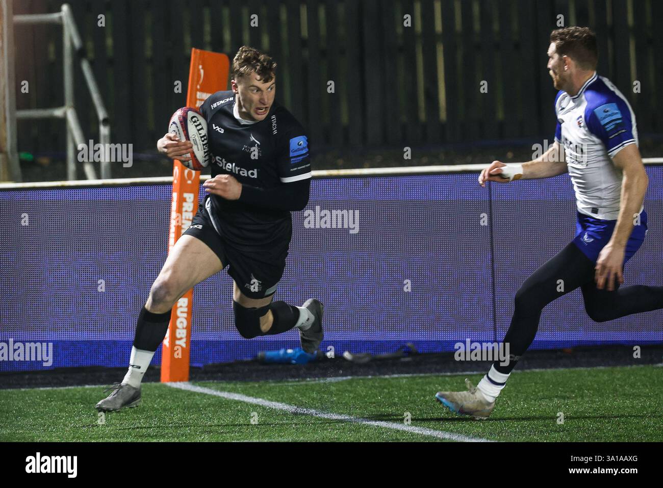 Newcastle, Gbr. 21st Dec, 2024. Alex Hearle of Newcastle Falcons ...