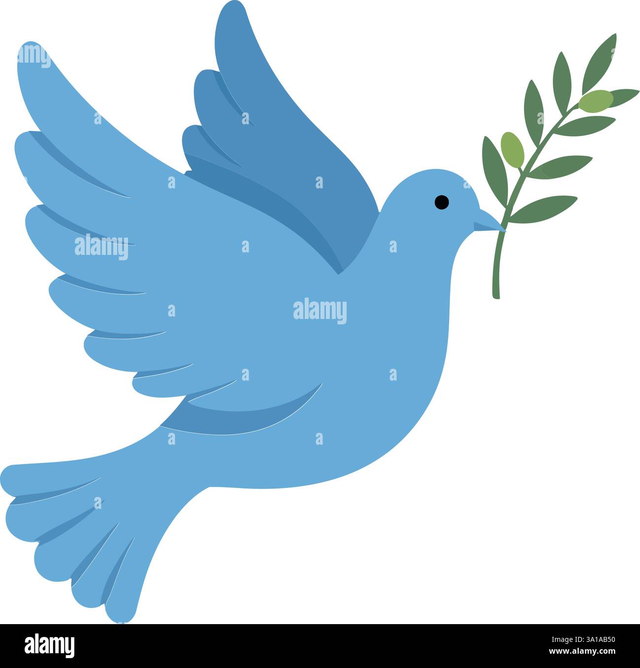 The dove transitions from stillness to dynamic flight gracefully Stock ...