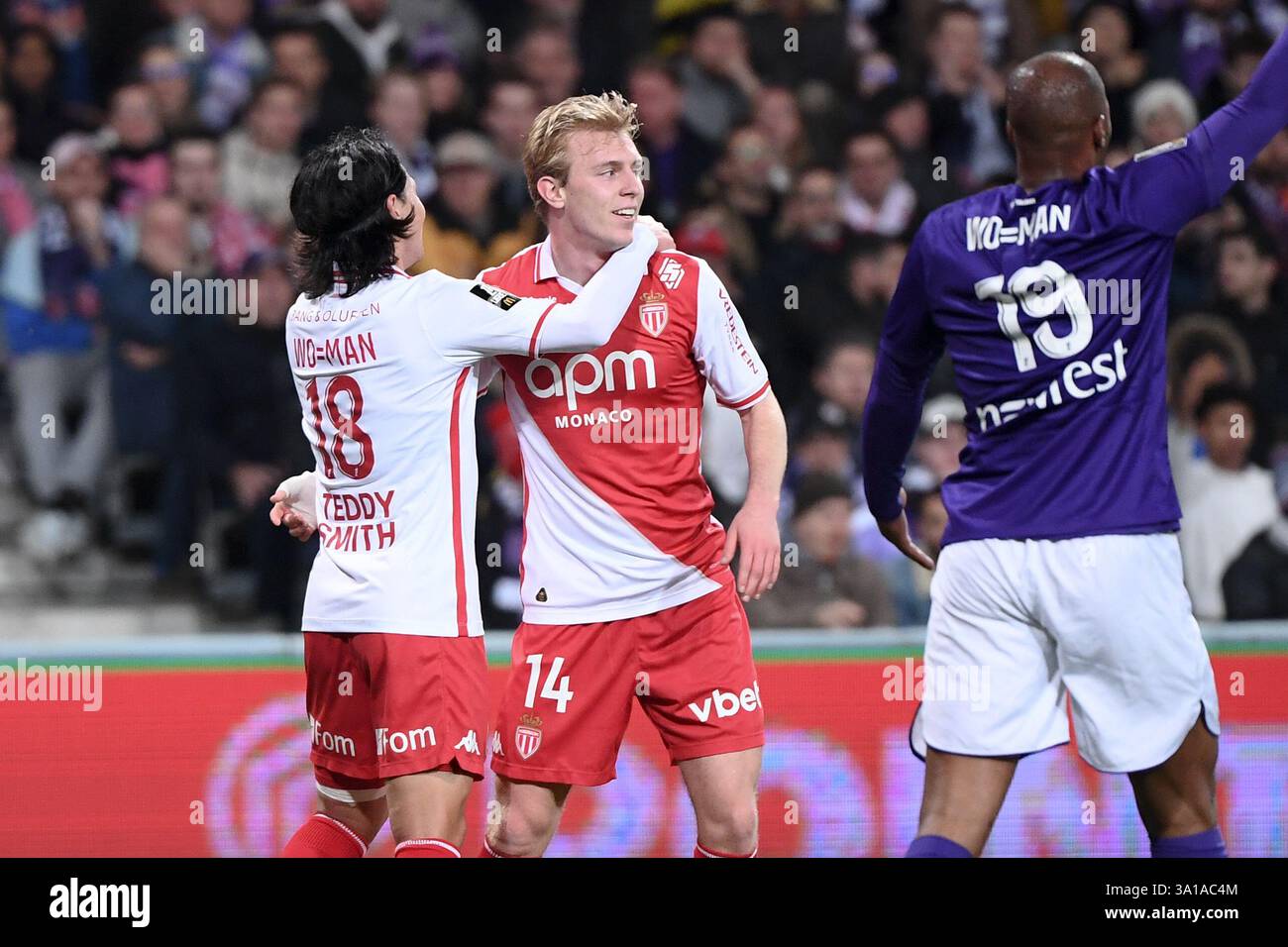14 Mika BIERETH (asm) during the Ligue 1 McDonald's match between ...