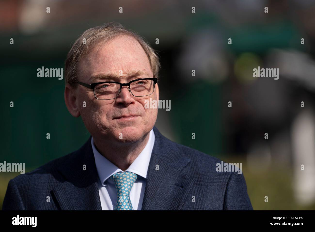 Kevin A. Hassett, Director, National Economic Council (NEC) speaks to ...