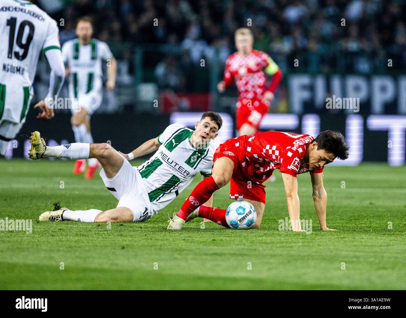 Mönchengladbach, Borussia Park, 07.03.2025: Philipp Sander of Gladbach ...