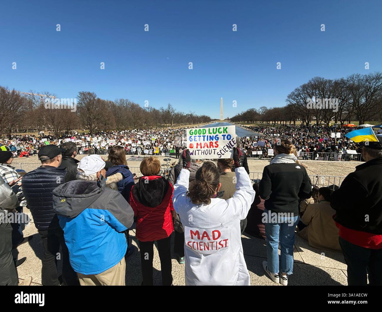 Washington, DC, USA. 07th Mar, 2025. Participants in a rally of ...