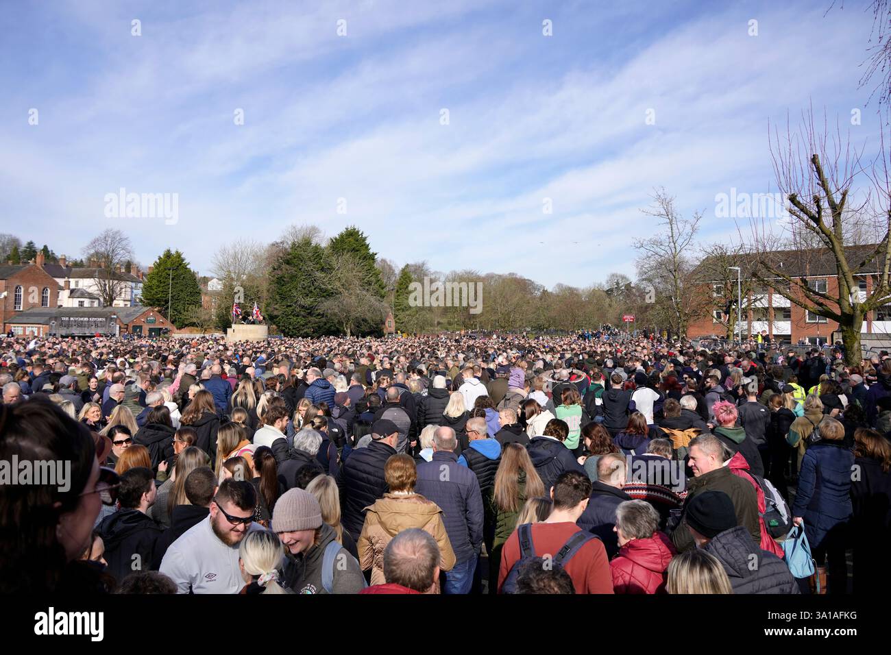 Ashbourne shrovetide football match 2025 hi-res stock photography and ...