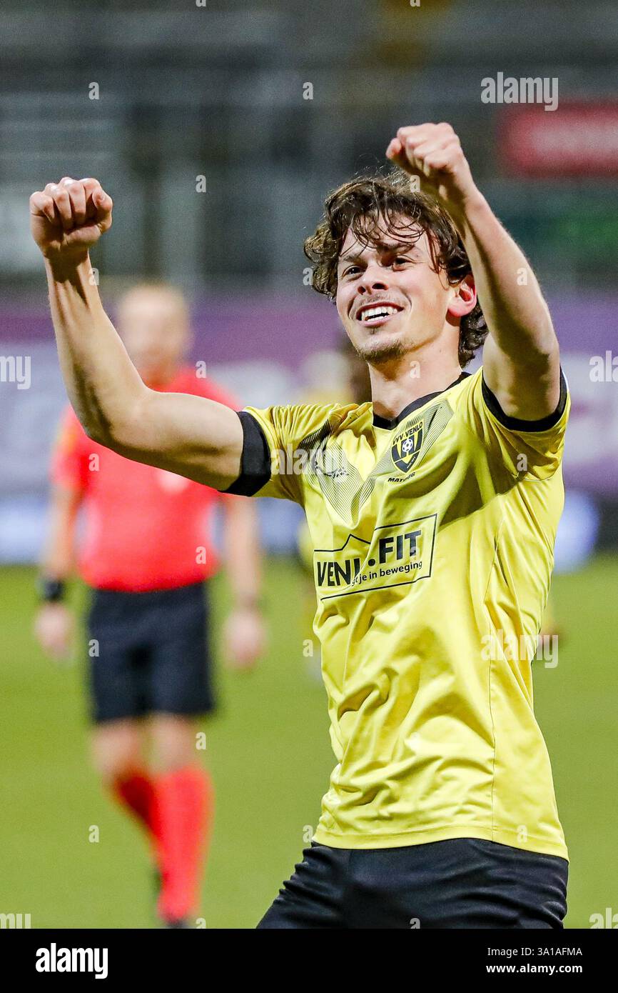 VENLO, 07-03-2025, Covebo Stadium - De Koel, football, Keukenkampioen ...