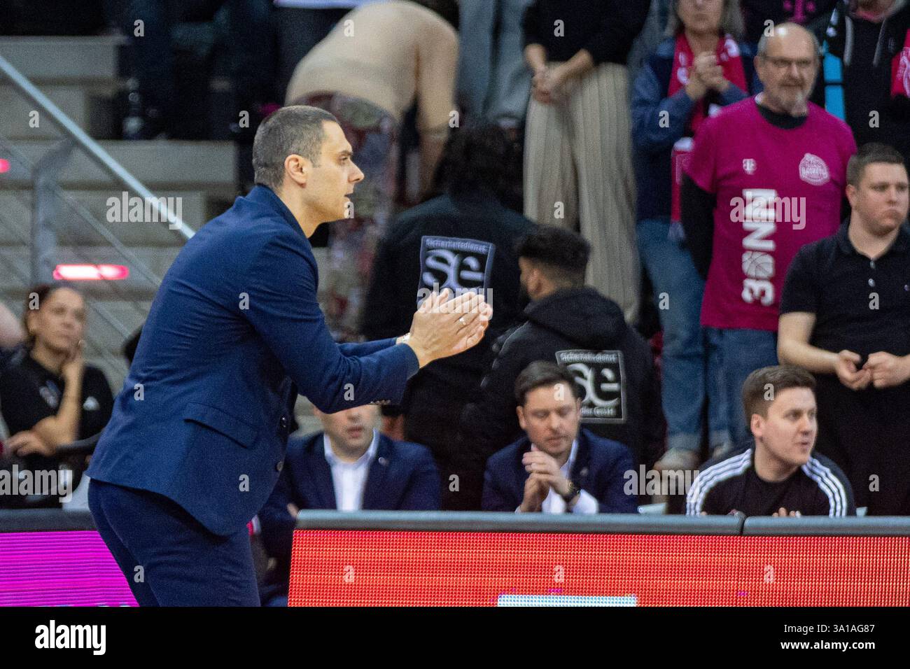 Bonn, Deutschland. 07th Mar, 2025. Marko Stankovic (Telekom Baskets ...