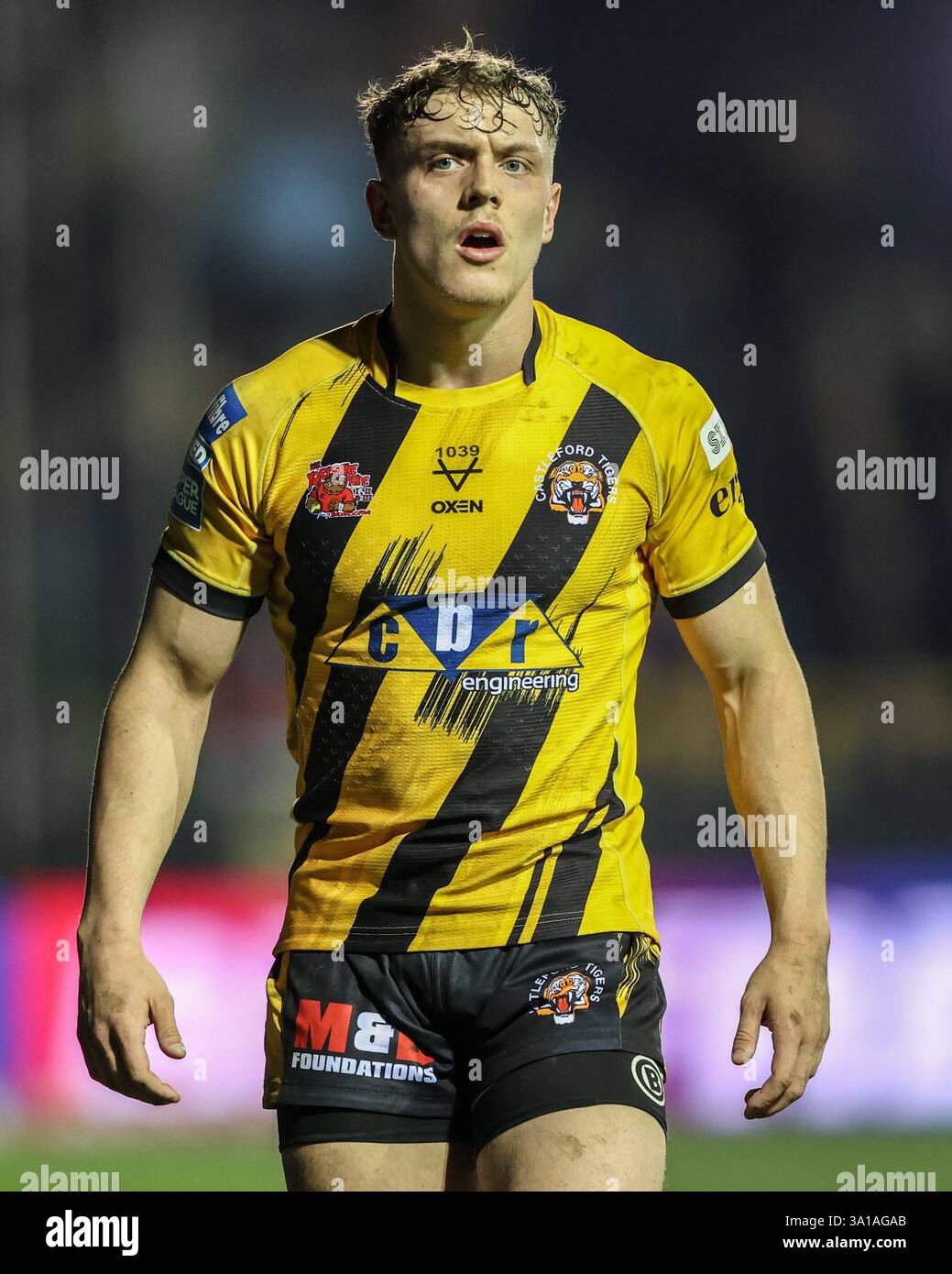 Fletcher Rooney of Castleford Tigers during the Betfred Super League ...