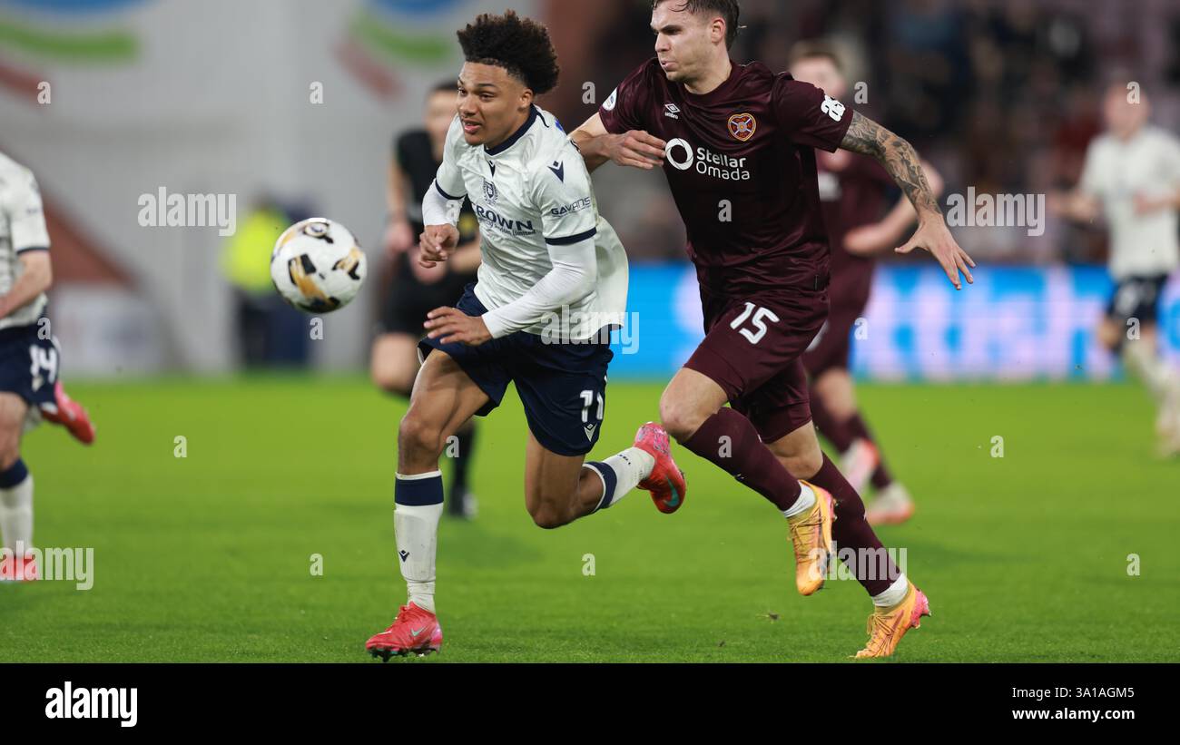 7th March 2025; Tynecastle Park, Edinburgh, Scotland: Scottish Cup ...