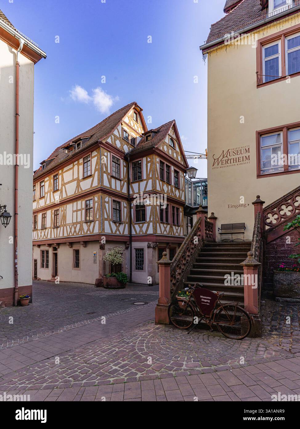 Museum Wertheim in the historic old town, Main-Tauber district, Baden ...