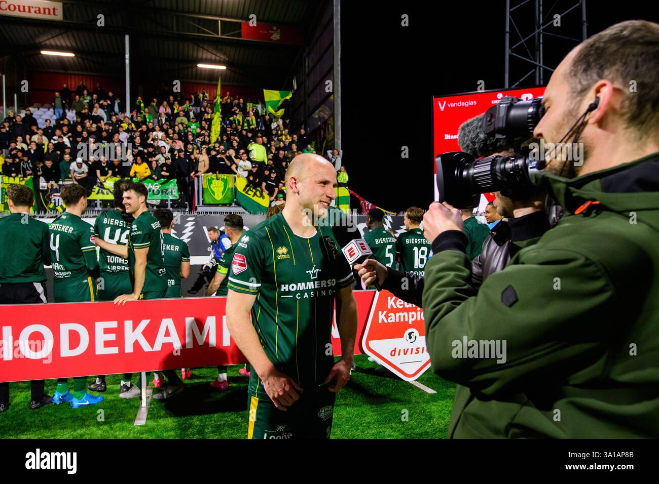 Emmen, Netherlands. 07th Mar, 2025. EMMEN, Stadium Oude Meerdijk, 07-03-2025, season 2024/2025 ...