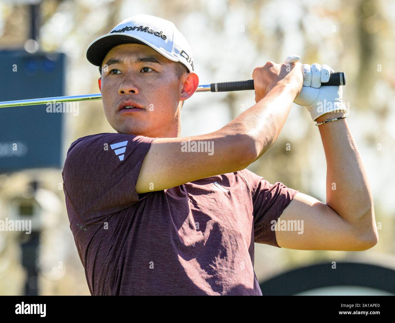 March 7, 2025: Keegan Bradley on the 10th tee during second round of ...
